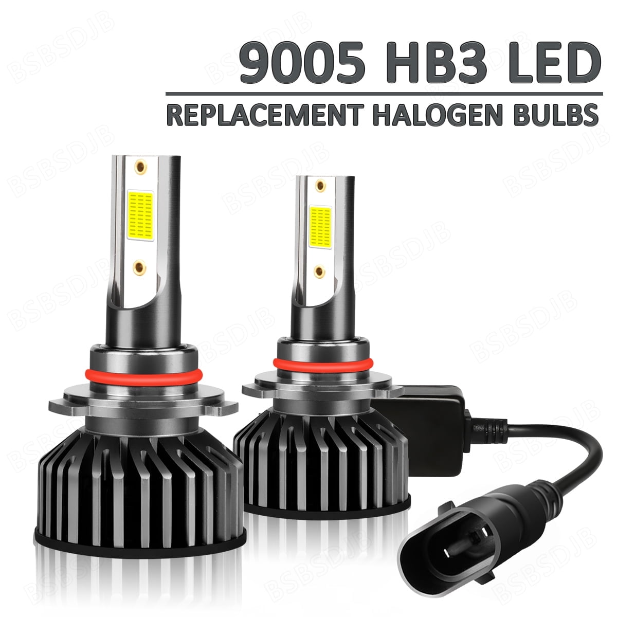 For Chevy Malibu 2016-2018 White Front LED Headlights Bulbs High/Low ...