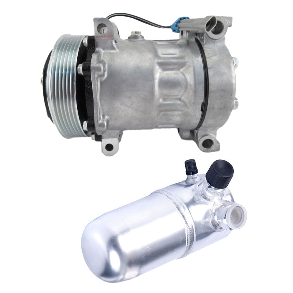For Chevy Silverado Suburban Tahoe GMC Sierra OEM AC Compressor w/ A/C ...