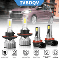 For Chevy Spark 2013-2015 LED Headlights Combo H13 High/Low Beam + H11 ...