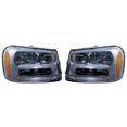 For Chevy Trailblazer Headlight Assembly 2002-2009 Pair Driver and ...