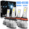 For Chevy Trax 2013-2020 LED Headlight Bulbs High & Low Beam Combo Kit ...