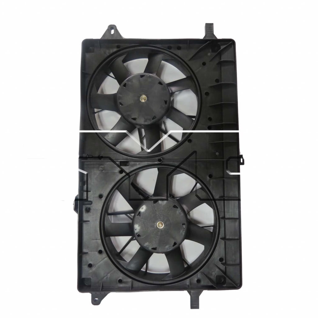 For Chevy Volt Cooling Fan Assembly for Radiator / A/C Condenser 2011 ...