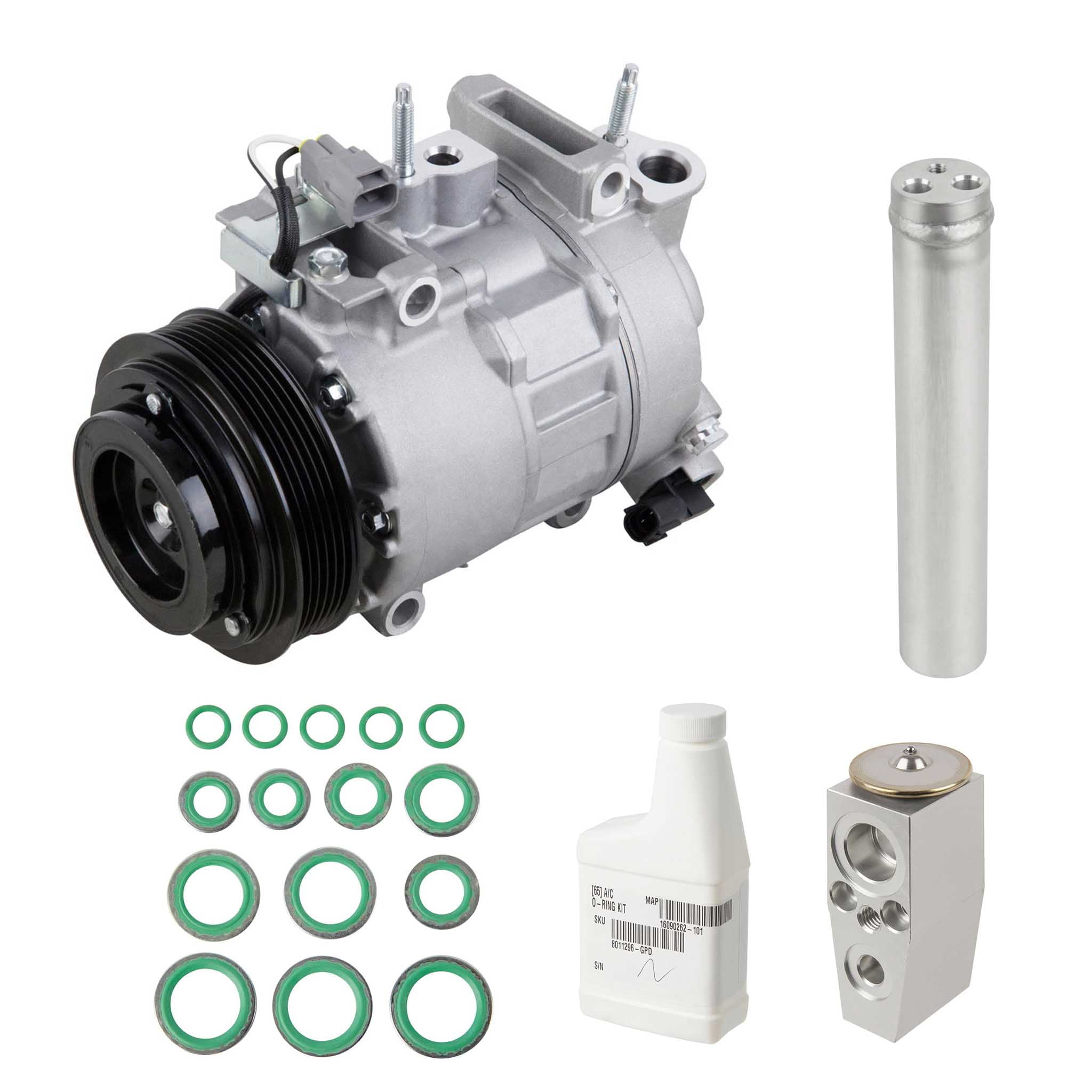 For Chrysler 300 & Dodge Charger AC Compressor w/ A/C Repair Kit ...
