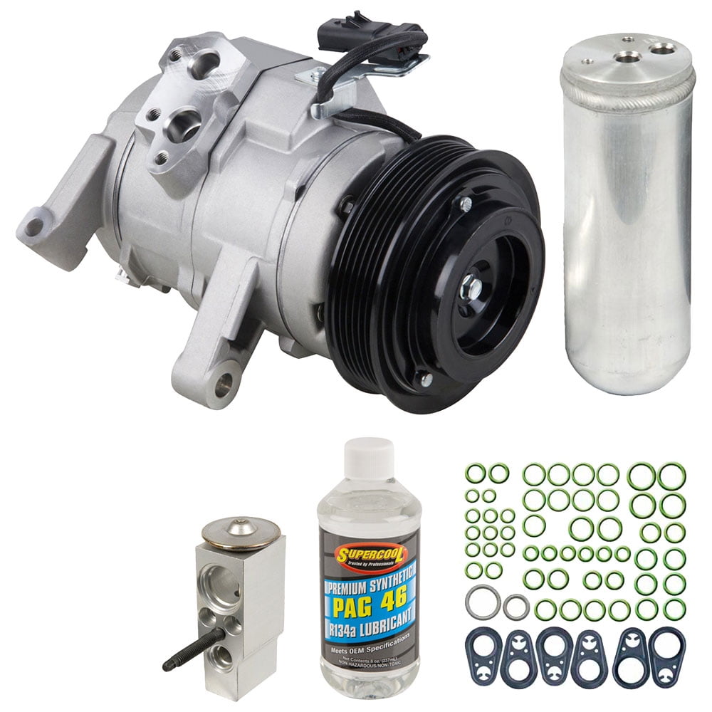For Chrysler Aspen 2007 AC Compressor w/ A/C Repair Kit - BuyAutoParts ...