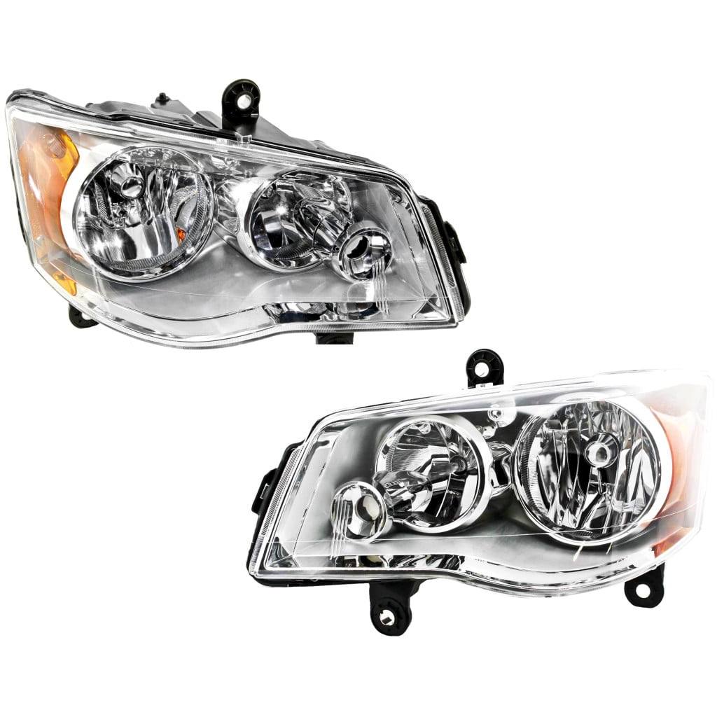 For Chrysler Town & Country 2008-2016 Headlight Driver and Passenger ...