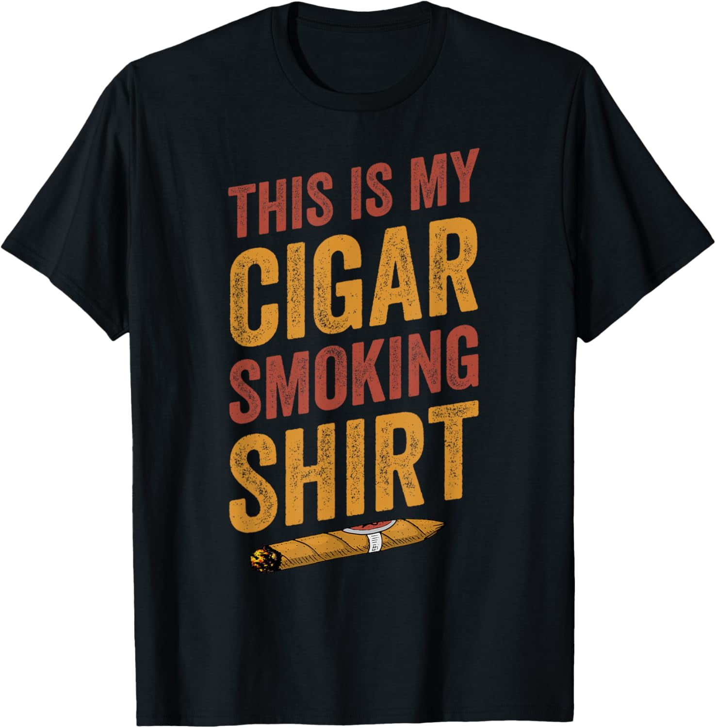 For Cigar Dad - This Is My Cigar Smoking T-Shirt - Walmart.com