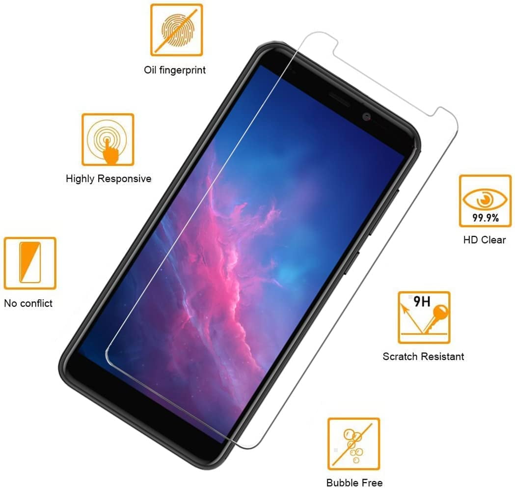 For Cloud Mobile Stratus C7 5x Tempered Glass Screen Protector ...