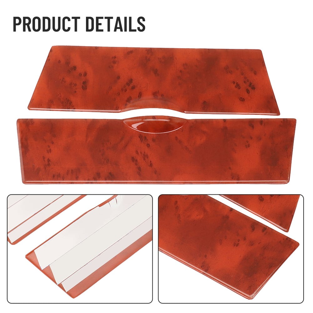 for Corolla 2003-2008 Peach Wood Grain Center Console Storage Box Panel ...