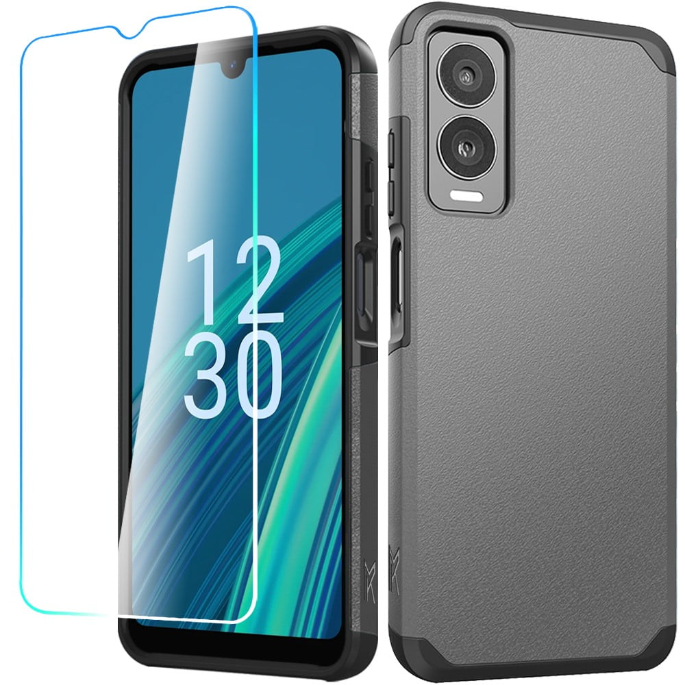 For Cricket Debut S3 Tough Strong Protection Shock Absorption Hybrid ...