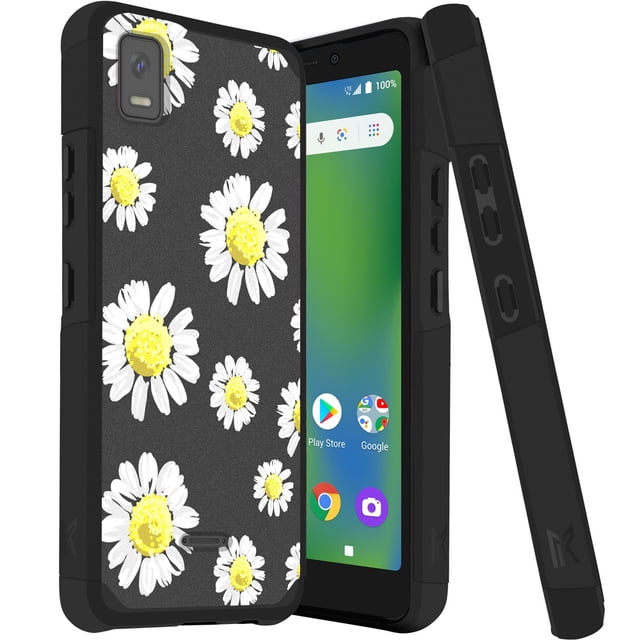 For Cricket Debut Smart 2022 Shockproof Hybrid Cover Phone Case ...