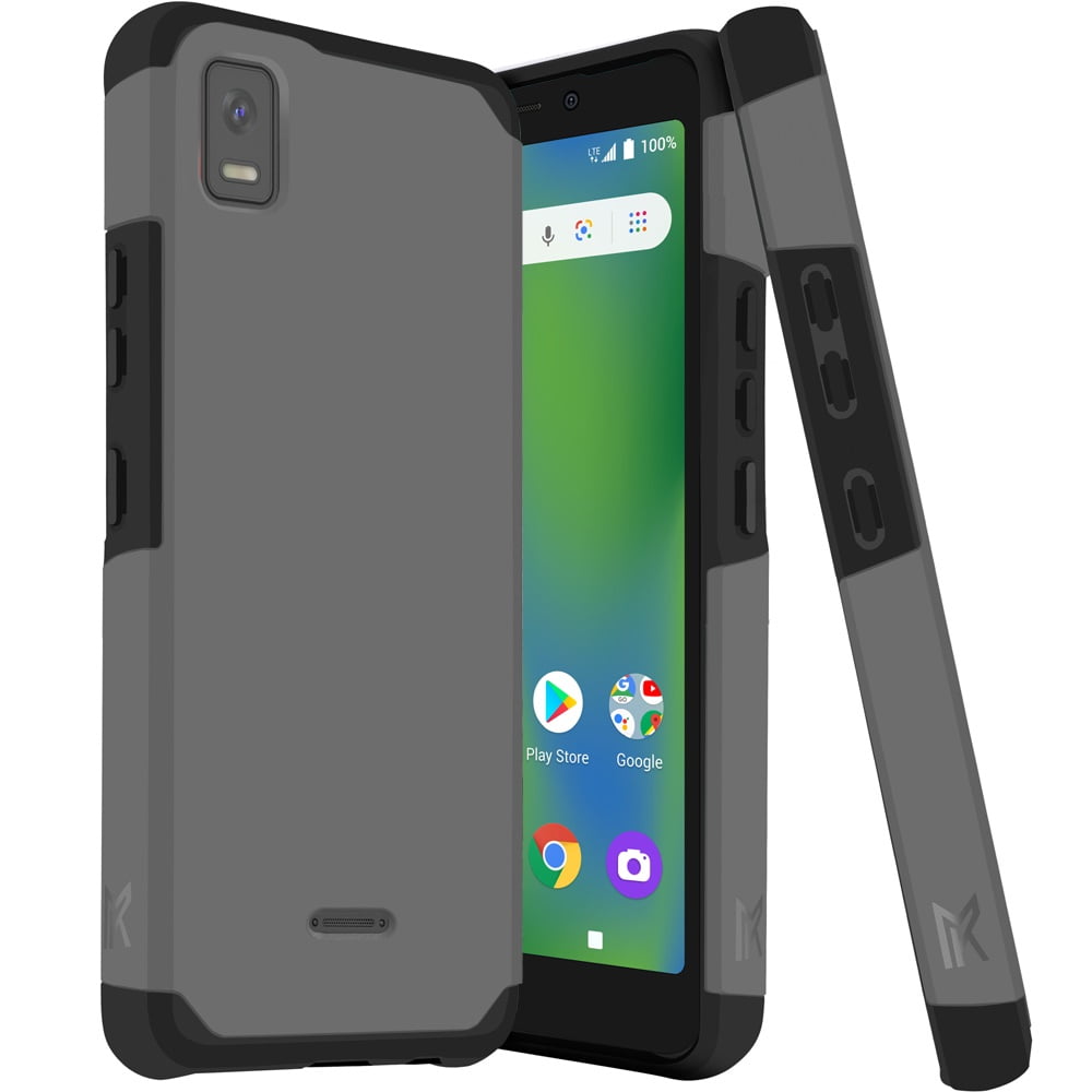 For Cricket Debut Smart 2022 Slim Shockproof Hybrid Cover Phone Case ...