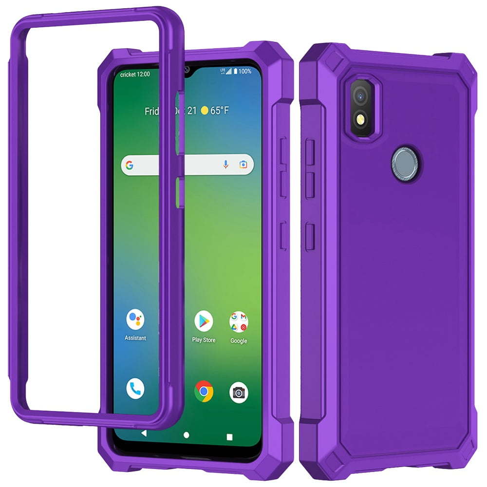 For Cricket Icon 4 Case Full Protection Thick TPU Shockproof Hybrid ...