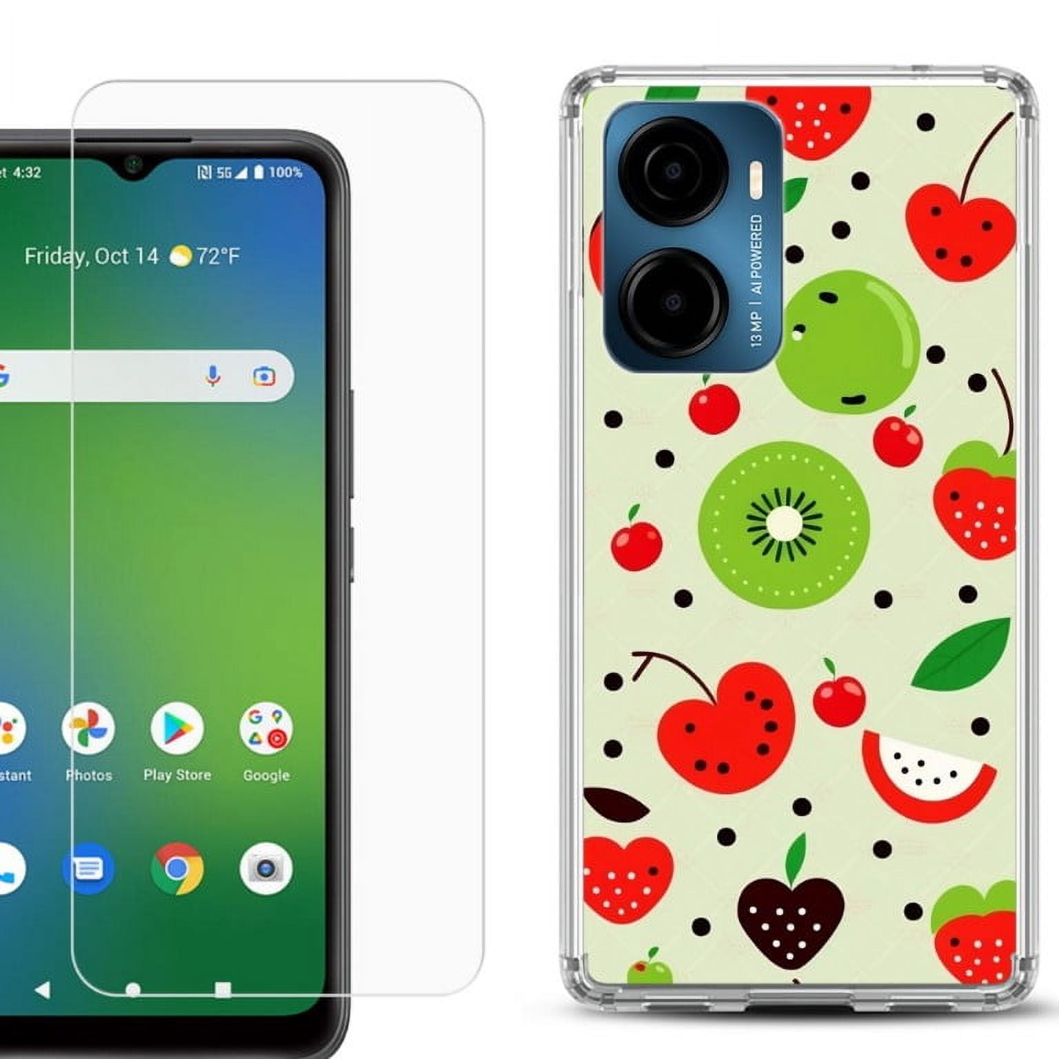 For Cricket Magic 2 5G Phone Case Cover, Shockproof Bumper Hybrid Case ...