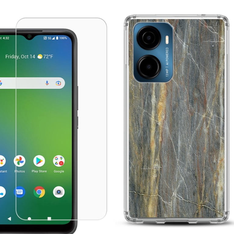 For Cricket Magic 2 5G Phone Case Cover, Shockproof Bumper Hybrid Case ...