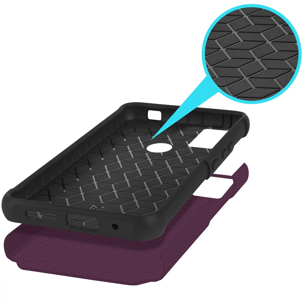 For Cricket Magic 5G Tough Strong Hybrid (Magnet Mount Friendly) Case ...