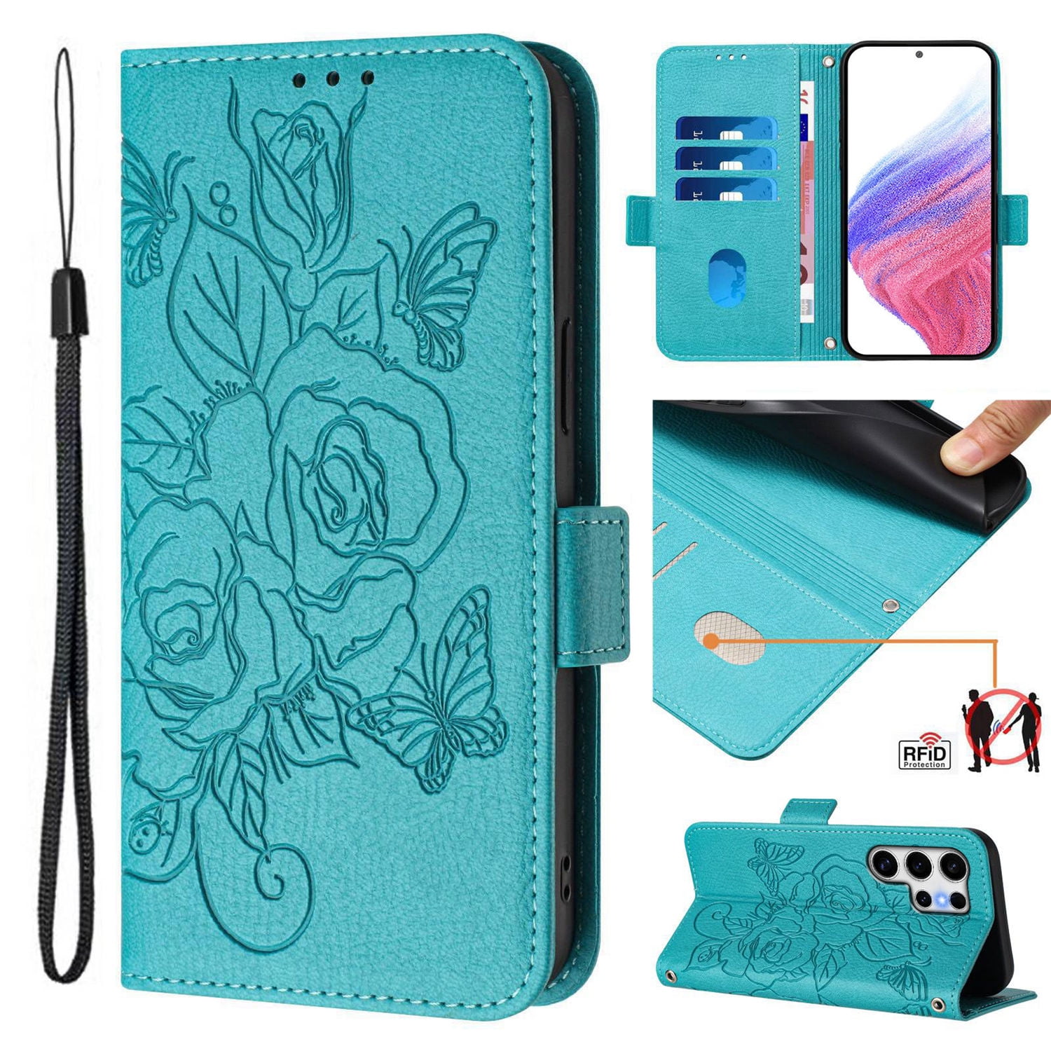 For Cricket Outlast 5G 2024 Wallet Case with Card Holder Magnetic For ...