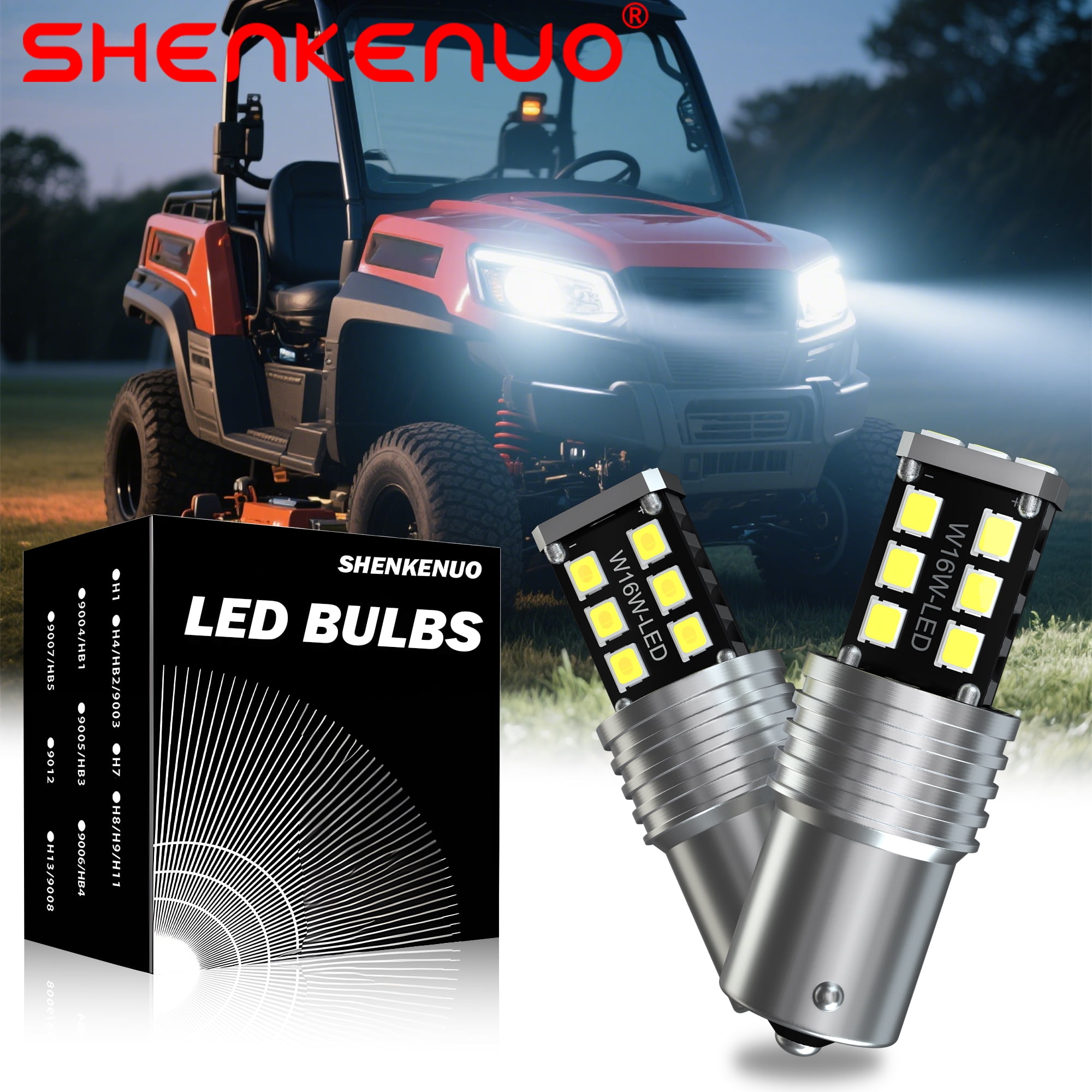 For Cub Cadet LTX1045 LTX1046 LTX1046KW LTX1046M 2X Bright White LED ...