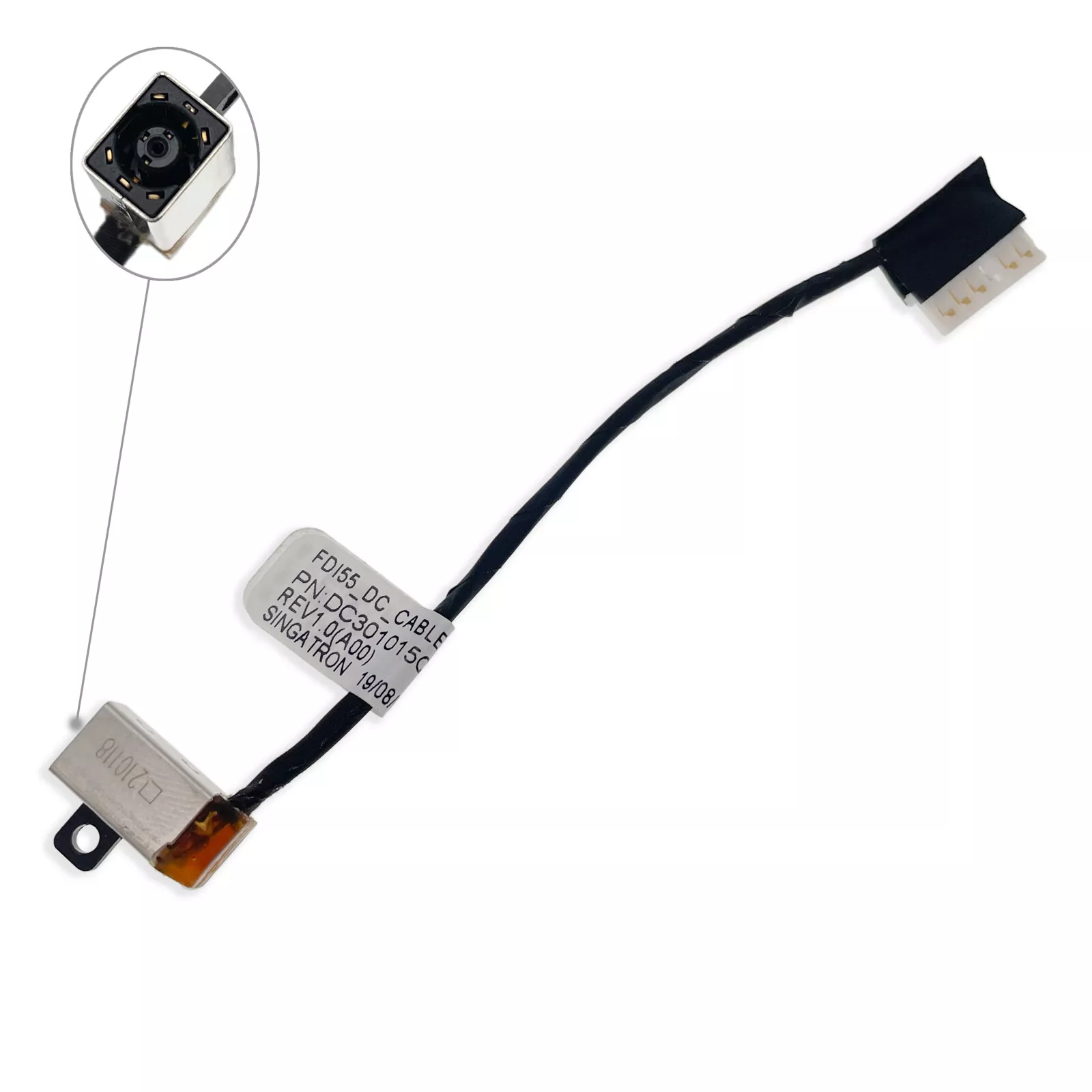For DELL Inspiron 4VP7C CN-04VP7C DC301015Q00 DC Power Jack Charging ...