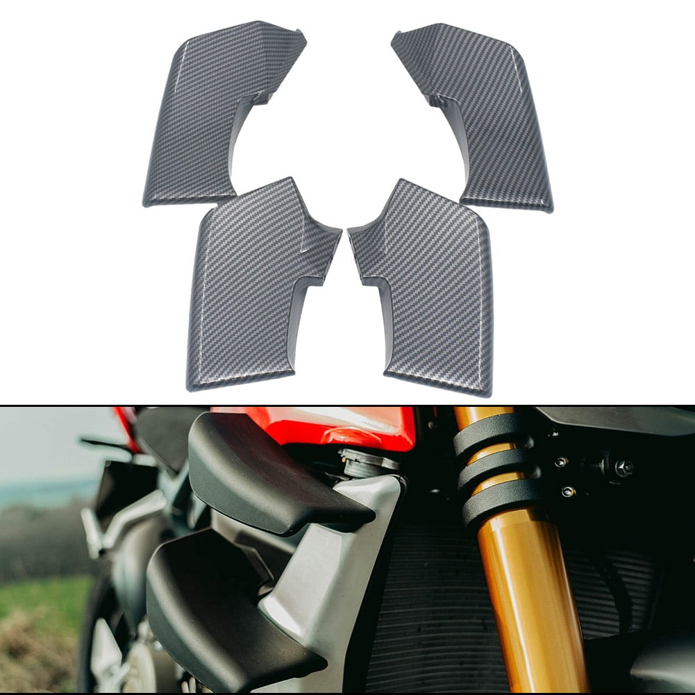For DUCATI Streetfighter V4 /S/SP V2/S Carbon Fiber Spoiler Fxed ...