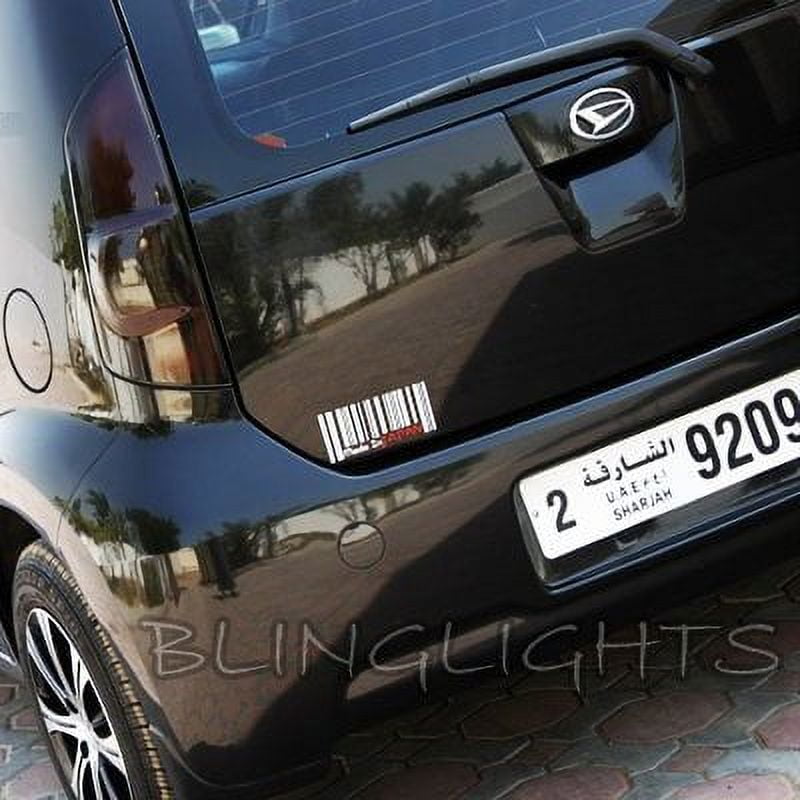 For Daihatsu Boon Tinted Smoked Tail Lights Lamps Overlays Kit Film ...
