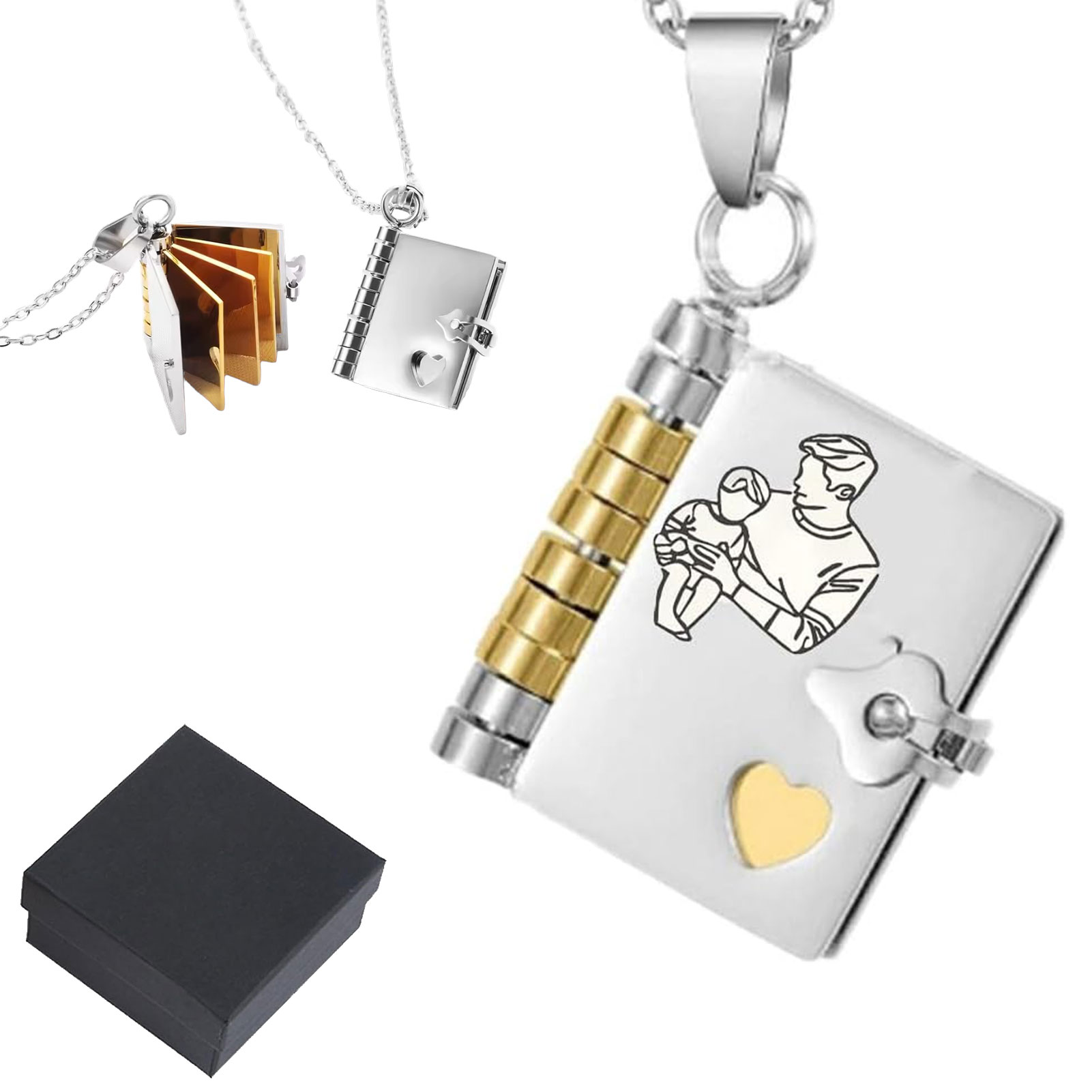 For Daughter - My Incredible Daughter Book Necklace,To My-Daughter from ...