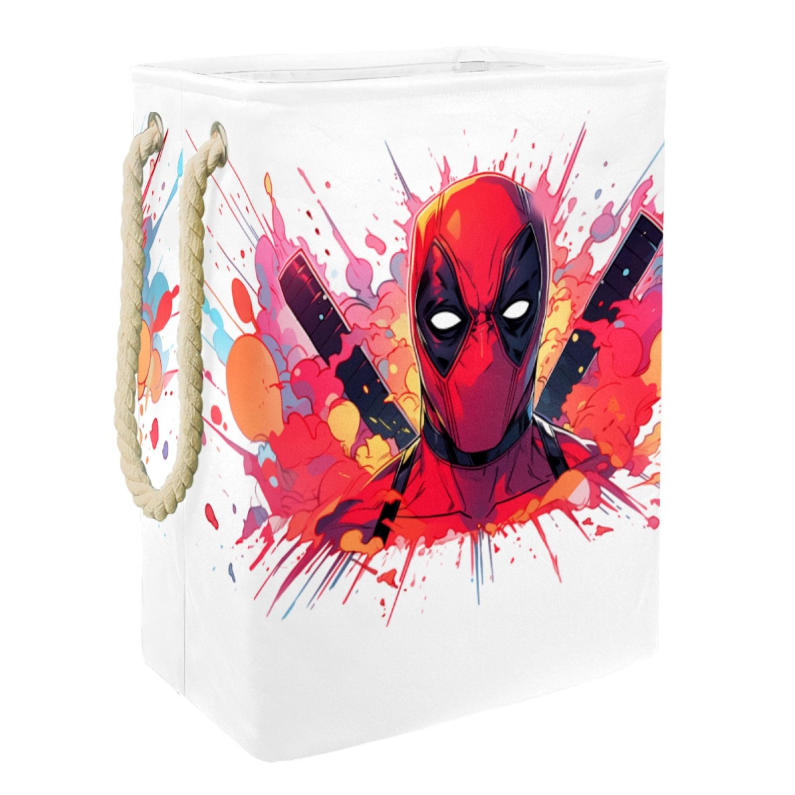 For Deadpool Foldable Waterproof 60L Laundry Hampers for Clothes, Toys ...