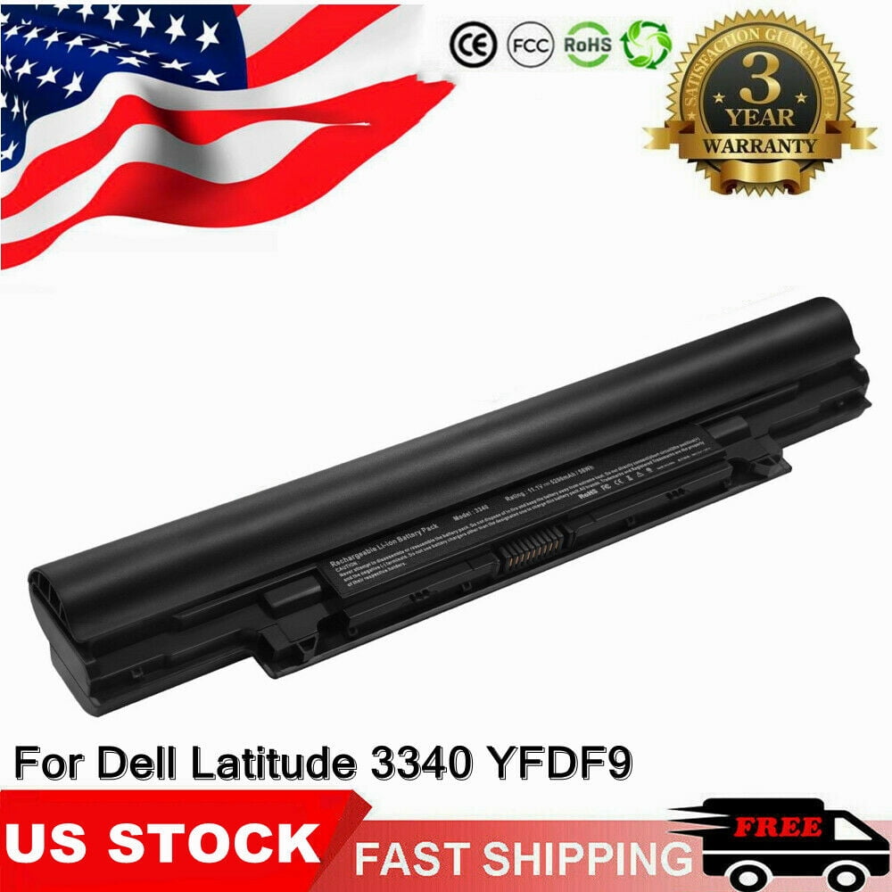 For Dell Latitude Battery 3340 E3340 3350 YFDF9 HGJW8 JR6XC 5MTD8 YFOF9 ...