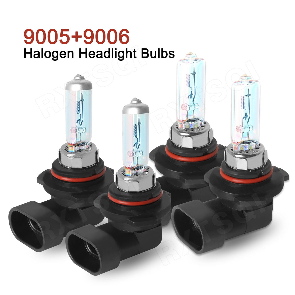 For Dodge Avenger 2008-2014 4x 4200K Halogen Headlight Bulbs Kits 9005 ...