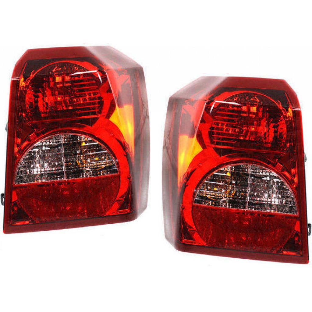For Dodge Caliber Tail Light Assembly 2007 Driver and Passenger Side ...