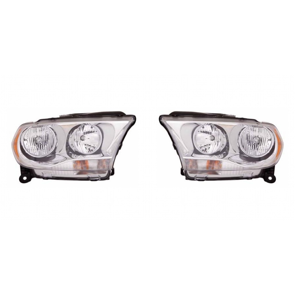 For Dodge Durango Headlight Assembly 2011 2012 2013 Pair Driver and ...
