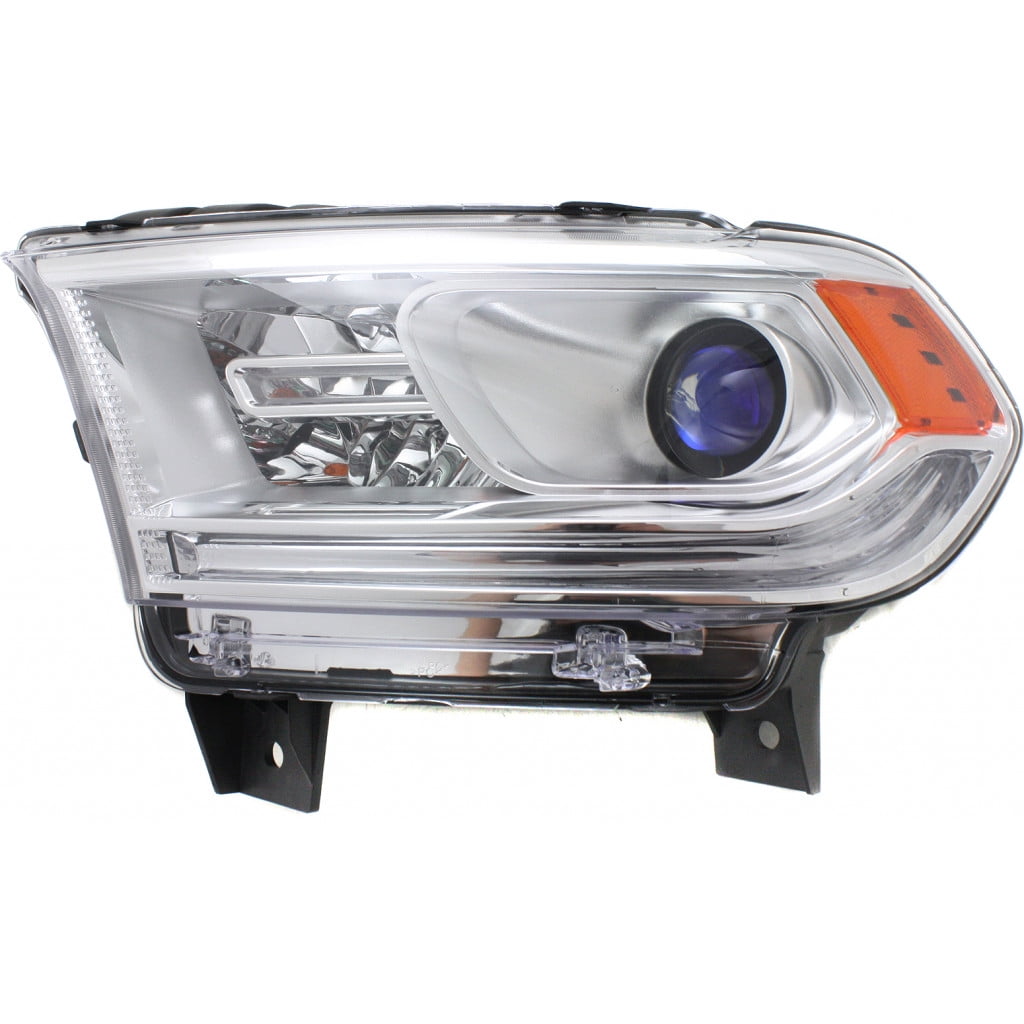 For Dodge Durango Headlight Assembly 2014 2015 Driver Side Chrome CAPA ...