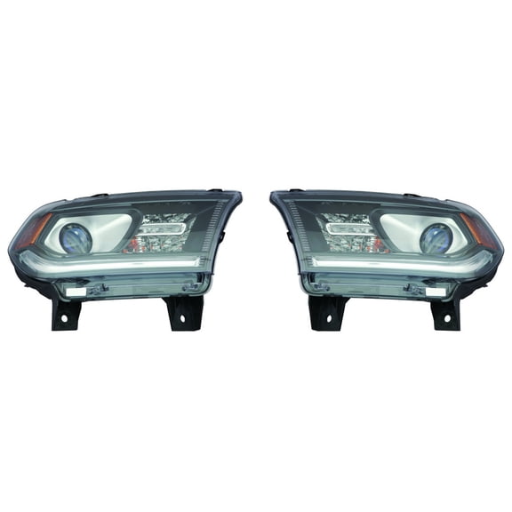 For Chrysler 300 Headlight Assembly 2015 2016 2017 Driver and Passenger ...