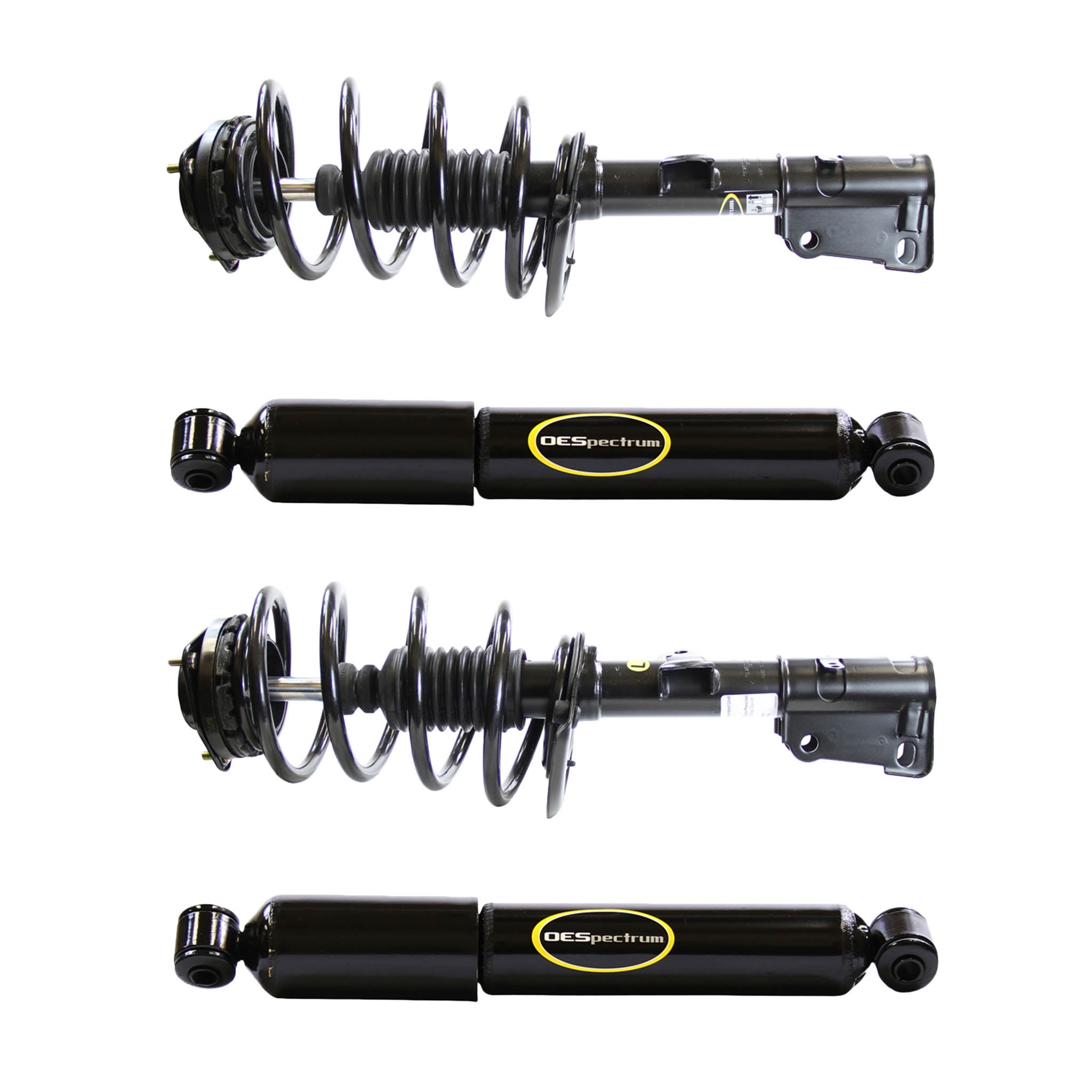 For Dodge Grand Caravan 2008 2009 2010 Monroe Front Rear Shocks Struts ...