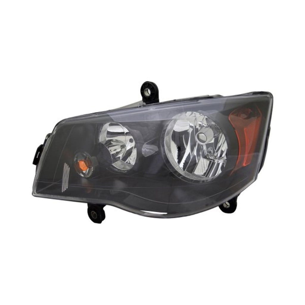 For Dodge Grand Caravan 2014-2020 Headlight Driver Side | CAPA | Black ...