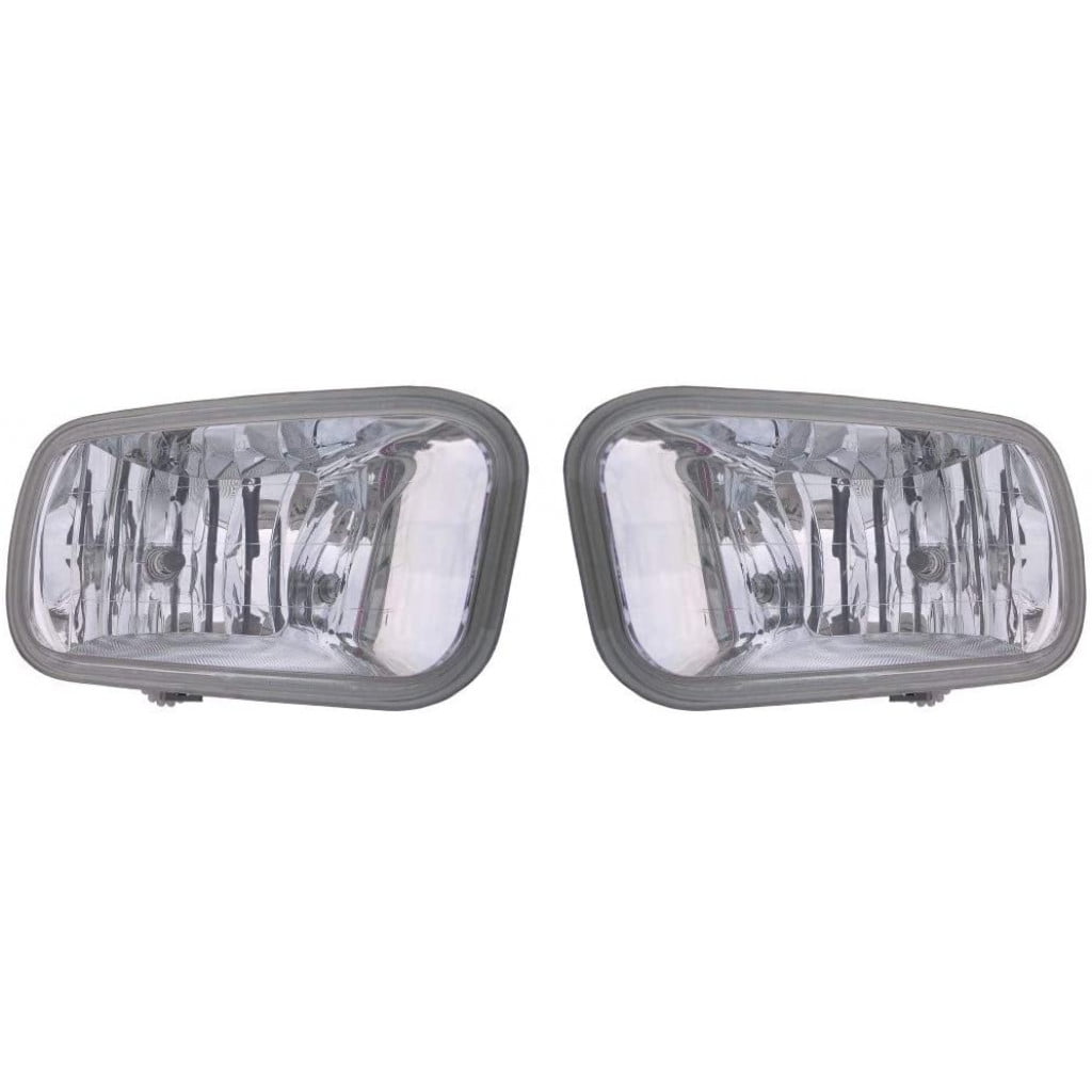 For Dodge Ram 1500 Fog Light 2009 2010 Driver and Passenger Side Pair ...