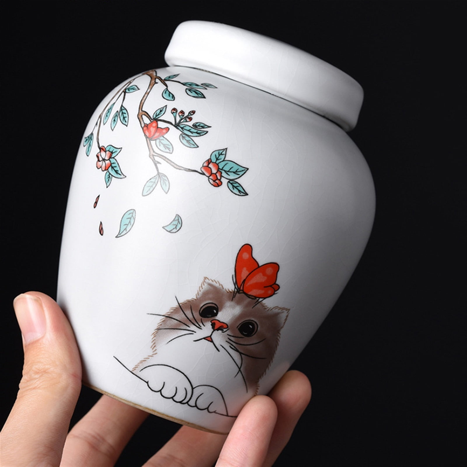 For Dogs Cats Ashes Keepsake Memorial Box Funeral Set Burial Urns For ...