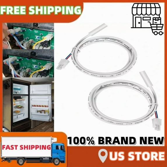 For Dometic Refrigerator 3851210025 Thermistor 2 Pack, RV Refrigerator ...