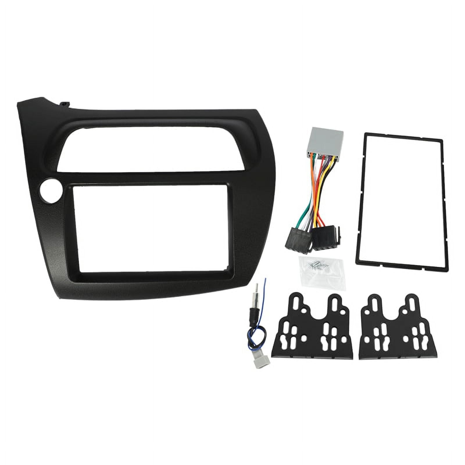 For Double Din Fascia Radio Dvd Stereo Cd Panel Dash Mounting ...