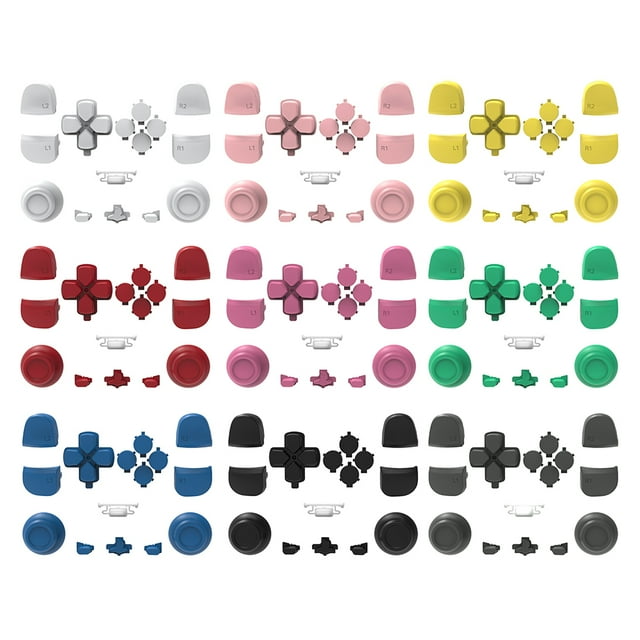 For DualSense Replacement Button Full Set for PS5 Controller Repair ...