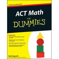 For Dummies: ACT Math For Dummies (Paperback) - Walmart.com