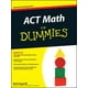 For Dummies: ACT Math For Dummies (Paperback) - Walmart.com