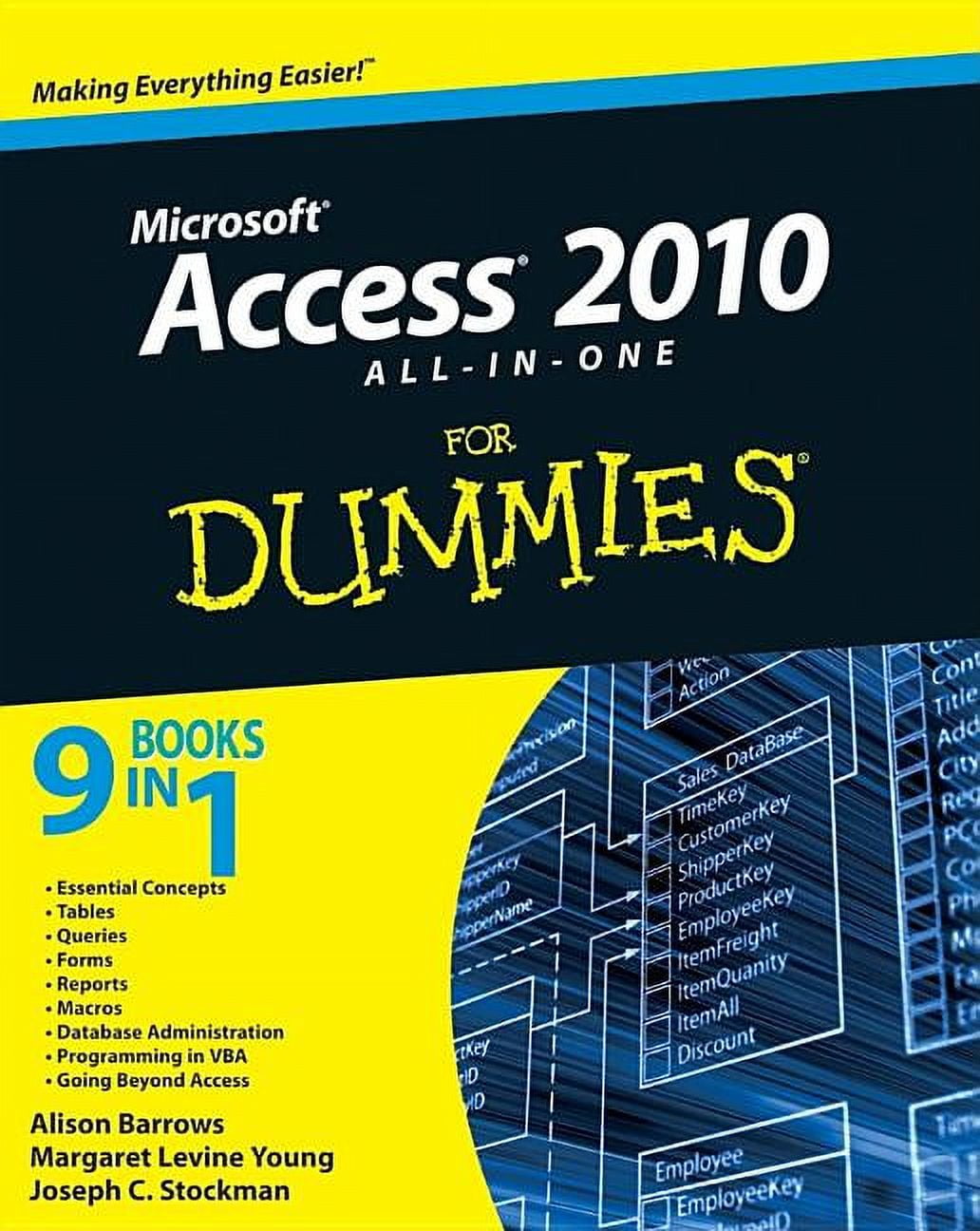 For Dummies Access 2010 All-In-One for Dummies, (Paperback) - Walmart.com