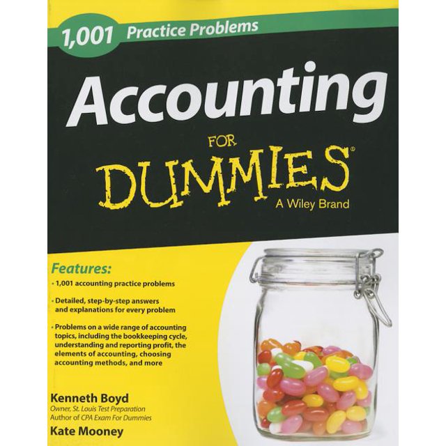 For Dummies Accounting: 1,001 Practice Problems for Dummies, (Paperback ...