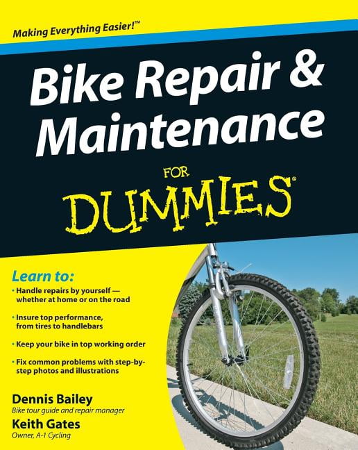 For Dummies Bike Repair and Maintenance for Dummies, (Paperback ...