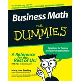 For Dummies Business Math for Dummies, (Paperback) - Walmart.com