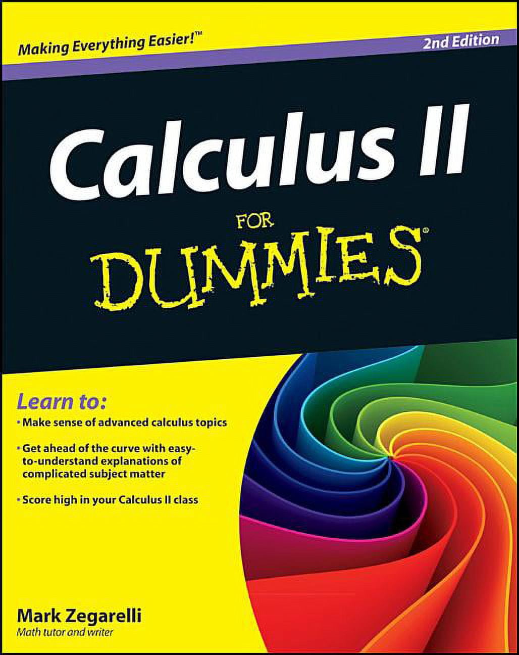 For Dummies: Calculus II For Dummies, 2nd Edition (Paperback) - Walmart.com