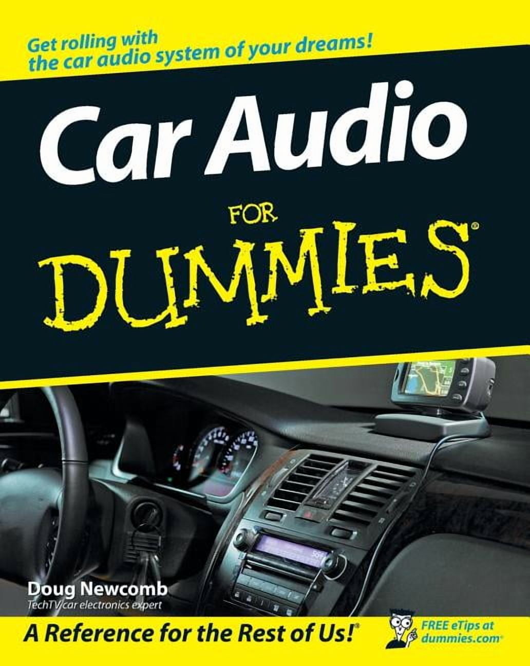 For Dummies Car Audio For Dummies, (Paperback) - Walmart.com