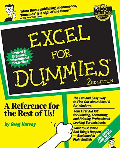 Pre-Owned Pre-Owned Excel For Dummies, 2nd Edition: 2nd Edition (For ...