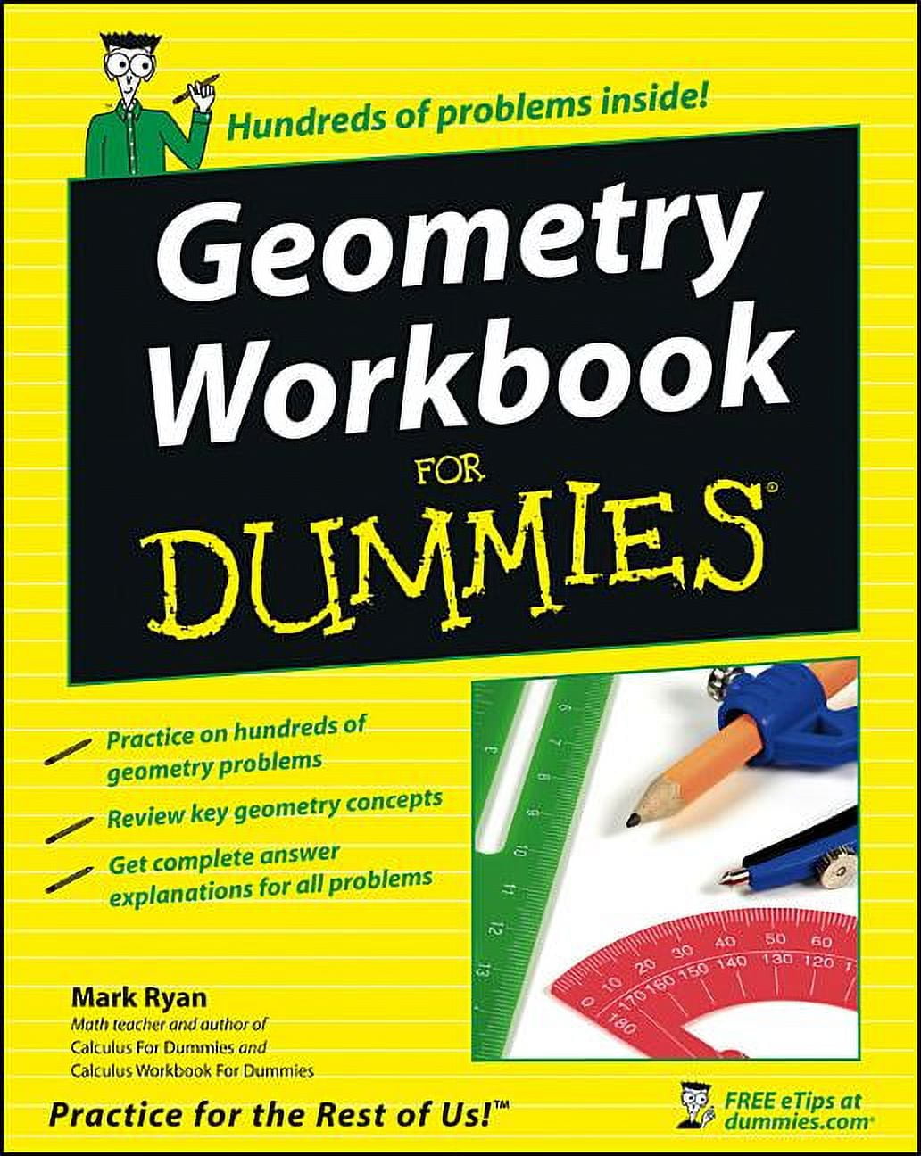 For Dummies Geometry Workbook for Dummies, (Paperback) - Walmart.com