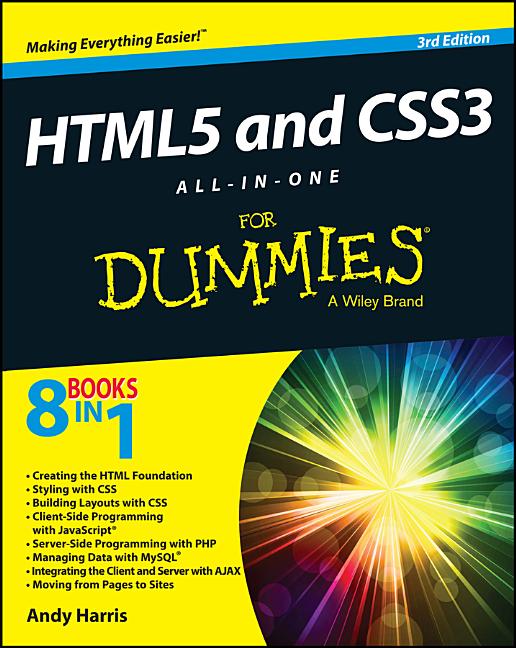 For Dummies HTML5 and CSS3 All-In-One for Dummies, (Paperback) - Walmart.com